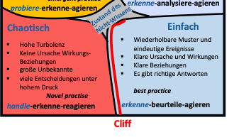 Cynefin Modell und Stacey Martix – Doppler Management